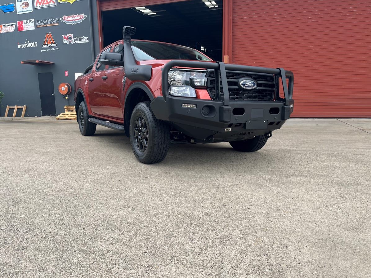 GEN II STEEL BULL BAR to suit Ford Ranger Next Gen – Bullbars And Towbars